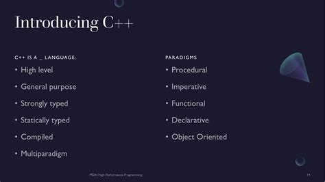 Slides High Performance Programming