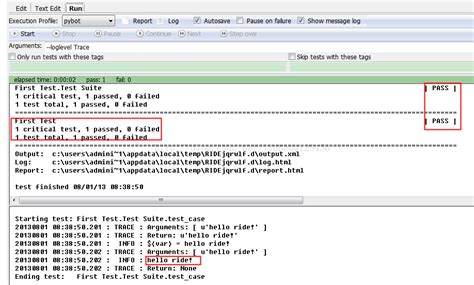 Robotframework（二）ride简单使用及快捷键robotframework 键盘操作 Csdn博客