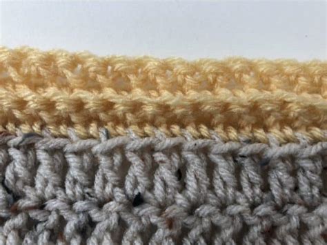 How To Crochet In Front Loop Only And Back Loop Only Crochet Patterns How To Stitches