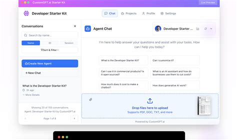 Customgpt Developer Starter Kit Open Source Ui For Rag Applications