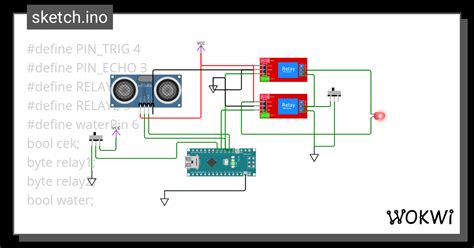 Water Level Controler Wokwi Esp32 Stm32 Arduino Simulator