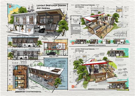 Sketchup Layout By Pirun14 ผมจะเข้าไปแก้ไขscrapbookอย่างเป็นประจำเพื่อให้ ใช้งานง่ายขึ้น โดย