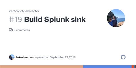 Build Splunk Sink Issue Vectordotdev Vector Github