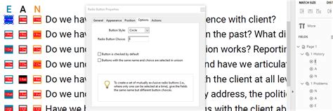 Solved Calculating Radio Button Multiple Choices Adobe Community