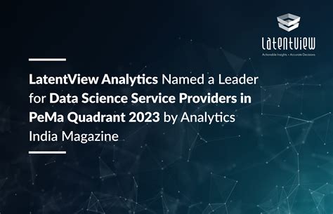Latentview Analytics Named A Leader For Data Science Service Providers