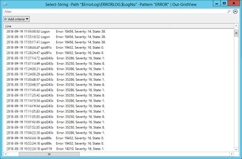 How To Read Large SQL Server ERRORLOG The GB Test Sargable Making Your Data Available