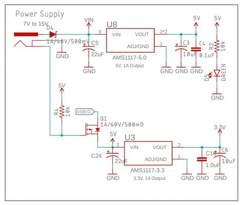 Problem With Power Supply For Custom Board Based On Atmega2560 Current Draw 3rd Party Boards