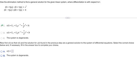 Solved Now Find V T So That V T And The Solution For Chegg Com
