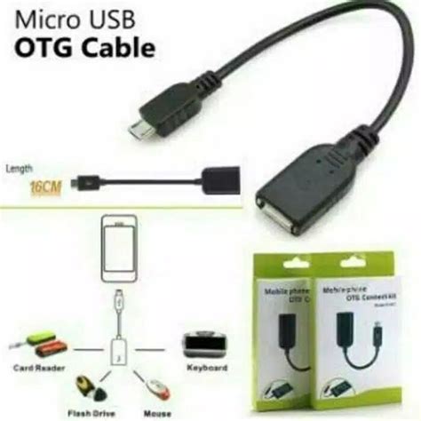 Jual Kabel Otg Konektor Usb Mikro Otg Connect Kit S K Shopee Indonesia