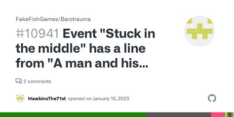 Event Stuck In The Middle Has A Line From A Man And His Raptor · Issue 10941