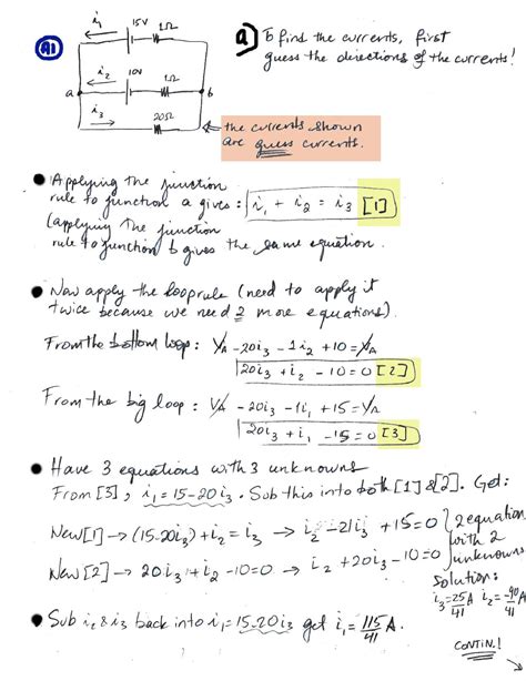 Topic 06 Multiple Loop Circuits Problem Set Solutions 203 NYB 05 Studocu