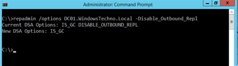 Enabling Outbound Replication Windowstechno