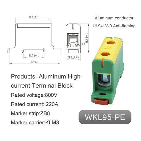 China Din Rail Ground Terminal Block Suppliers Manufacturers Factory Direct Price WKDQ