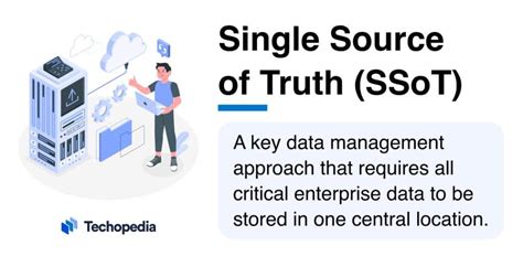 What Is A Single Source Of Truth Ssot Definition And Examples Techopedia