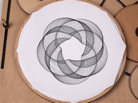 Cycloid Drawing Machine Leafpdx