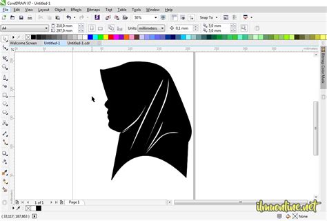 √ Cara Membuat Siluet Di Corel Draw