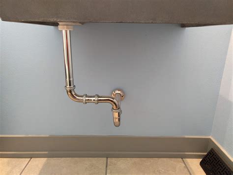 Offset Drain Sink P Trap Plumbing