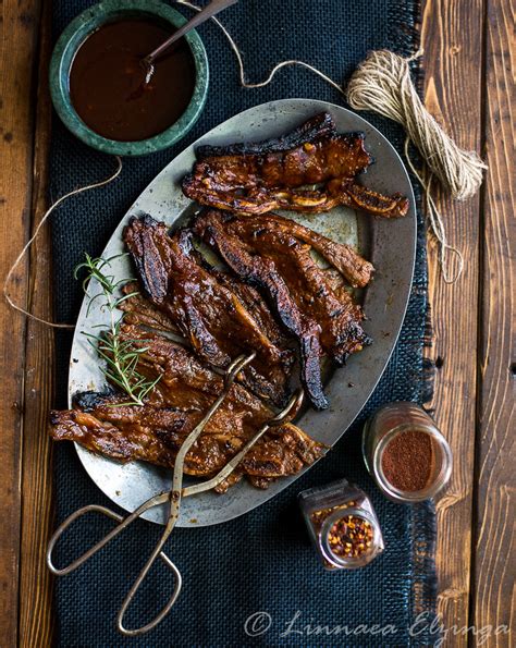 Marinated Bbq Flanken Ribs Recipe Meathacker