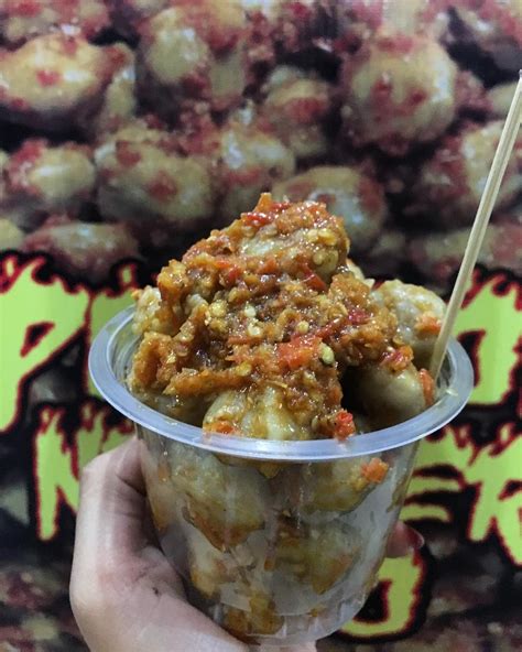 Kuliner Cilok Pedas Sekali Coba Pasti Nambah