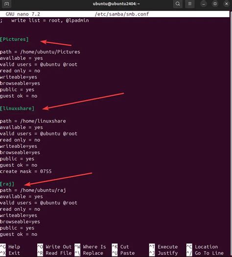 Install And Configure Samba Server On Ubuntu Ubuntu 2404