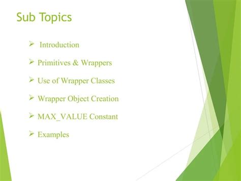Wrapper Class 130240116056 Ppt