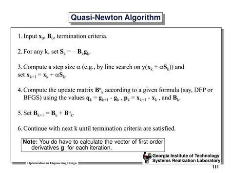 Ppt Quasi Newton Methods Powerpoint Presentation Free Download Id