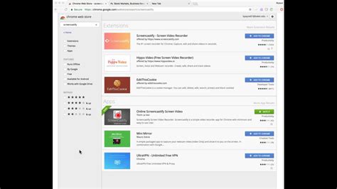 Screencastify 2017 Update Youtube