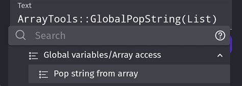 Using Pop String From Array With An Empty Array Causes An Error Bugs