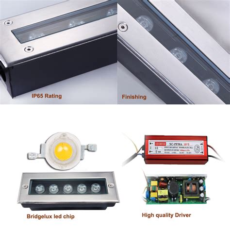 12w 야외 직사각형 Led 지 하 빛 의 고품질 12w 야외 직사각형 Led 지 하 빛