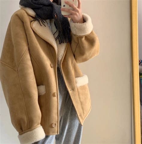 당일출고 보드라운 따뜻 양털 포켓 심플 베이직 가을 겨울 도트 자켓 6280 에이블리