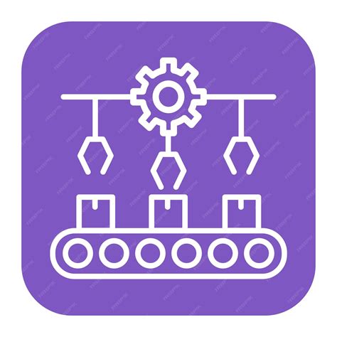 Premium Vector Manufacturing Icon