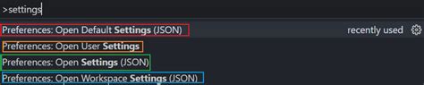 Vscode中4个settingsjson的区别与联系vscode Settings Csdn博客