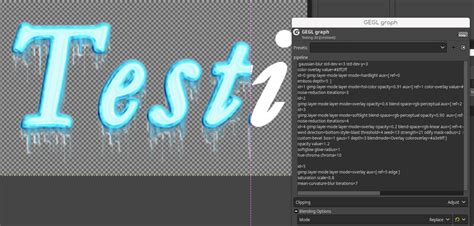 I Figured Out How To Make Freeze Text And Effects Automatically In Gimps Gegl But They Are Too