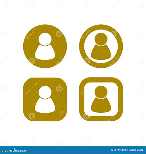 User Profile Login Or Access Authentication Icon Isolated On White