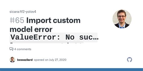 Import Custom Model Error `valueerror No Such Layer Conv2d 32` · Issue 65 · Sicara Tf2 Yolov4