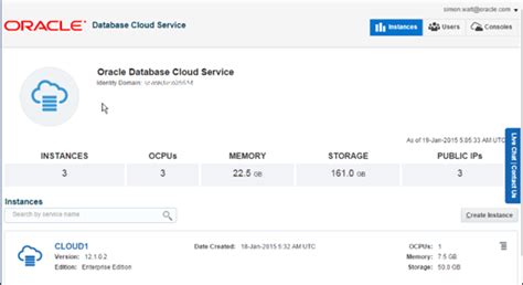Moving Data To An Oracle Database Cloud Service