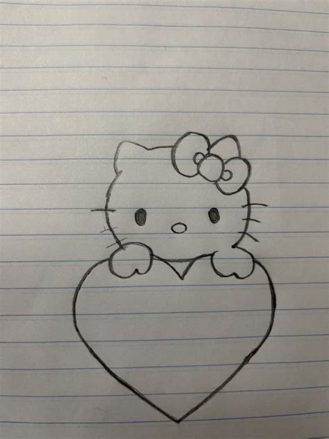 Hello Kitty Drawing Byh0bisluvr Hello Kitty Drawing Kitty Drawing