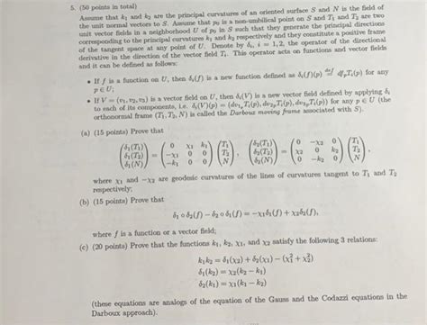 Solved 5 50 Points In Total Assume That K1 And K2 Are The
