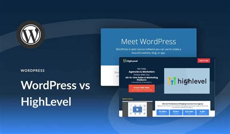 WordPress Vs HighLevel KERBCO Web Services
