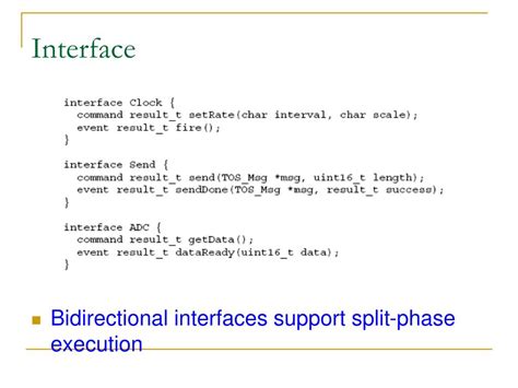 Ppt Tinyos And Nesc Programming Low Resource Sensor Networks