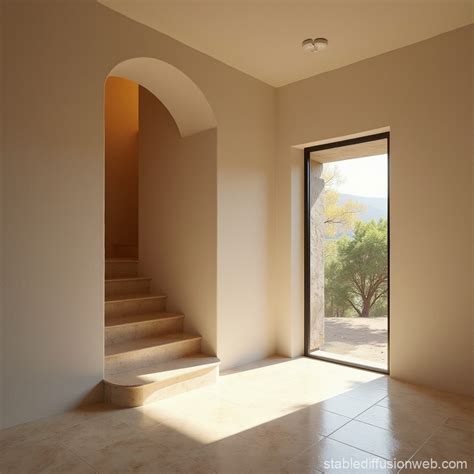 Angular Entrance Hall Stable Diffusion Online