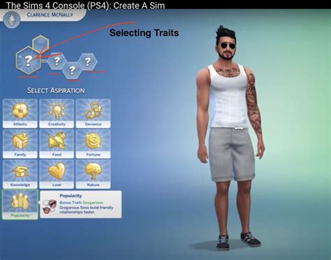 Sims 4 Customization Personality Traits