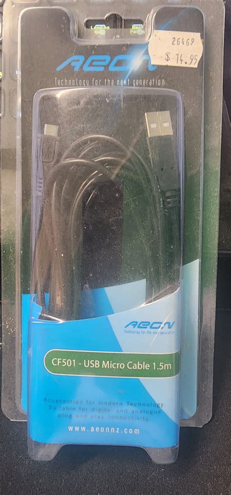 Usb Micro Cable Exchequers Nz