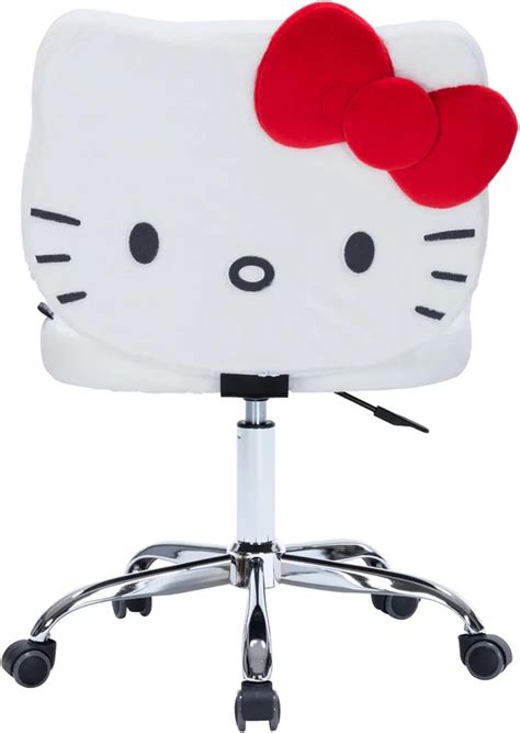Impressions Vanity Hello Kitty® Teddy Fur Swivel Vanity
