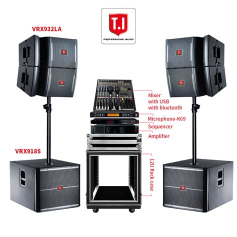 12 Inch Professional Audio Stage Concert Speaker Line Array Speakers