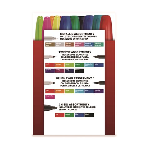 Sharpie® Permanent Markers Ultimate Collection Assorted Tip Sizes Types Assorted Colors 115