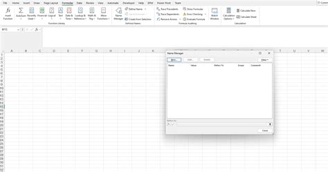 Delete Large Amount Of Named Ranges In Excel Workbook Microsoft Qanda