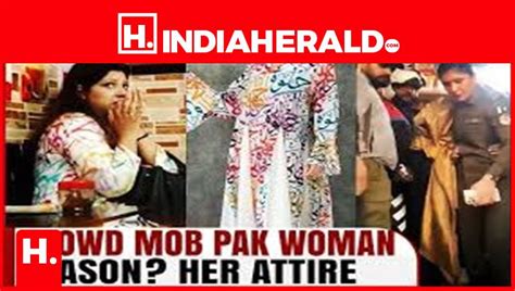 Woman In Arabic Script Dress Was Saved From Mob