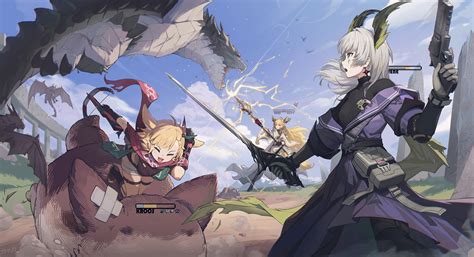 Irene Kroos Kroos The Keen Glint Irene Leizi And 2 More Arknights