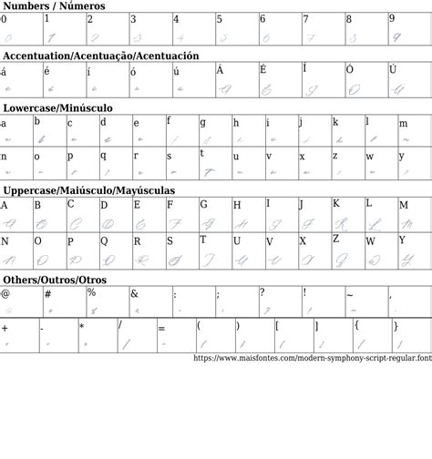 Modern Symphony Script Free Font Download Maisfontes